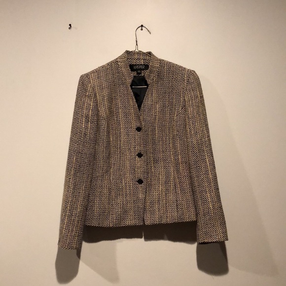 Kasper | Jackets & Coats | Vintage Kasper Silk Tweed Jacket | Poshmark